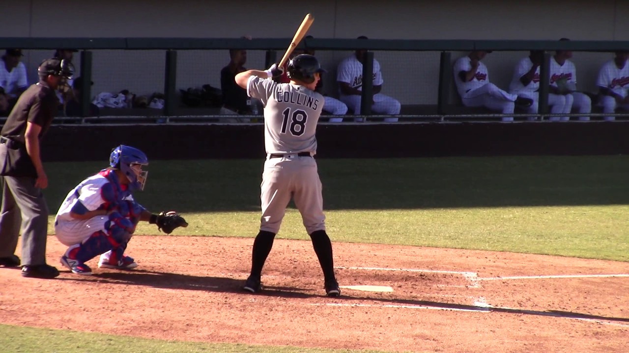 Zack Collins, C, Chicago White Sox - YouTube