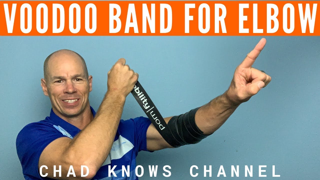 How to Use Voodoo Band For Elbow Pain - YouTube