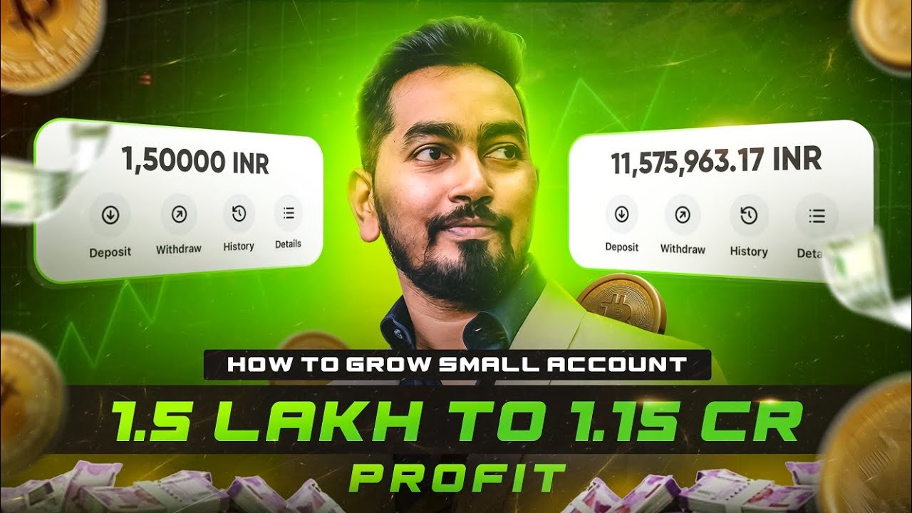 HOW TO GROW SMALL TRADING ACCOUNTS ? 1.5 Lakh to 1.2 CR profit in ...