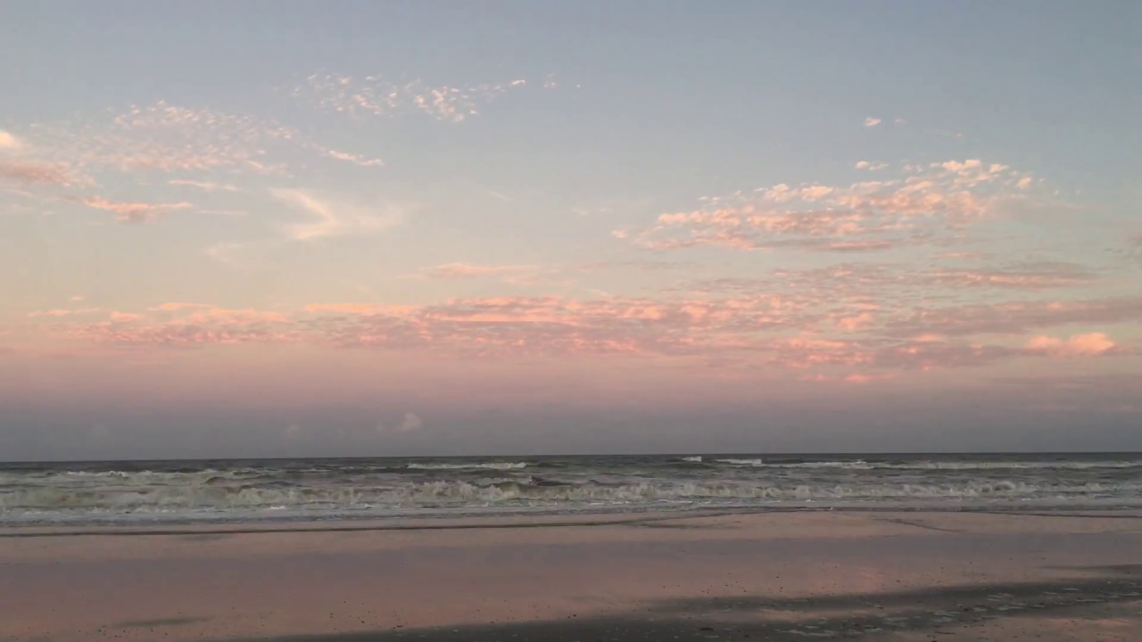 Clouds Over Cocoa Beach at Sunset in 4k Time-Lapse Video - YouTube