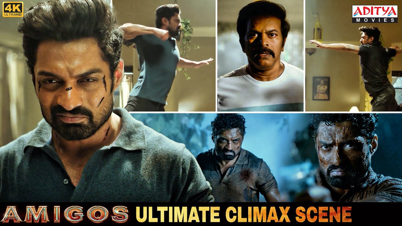 Amigos Hindi Dubbed Movie Ultimate Climax Scene | Nandamuri Kalyan Ram ...
