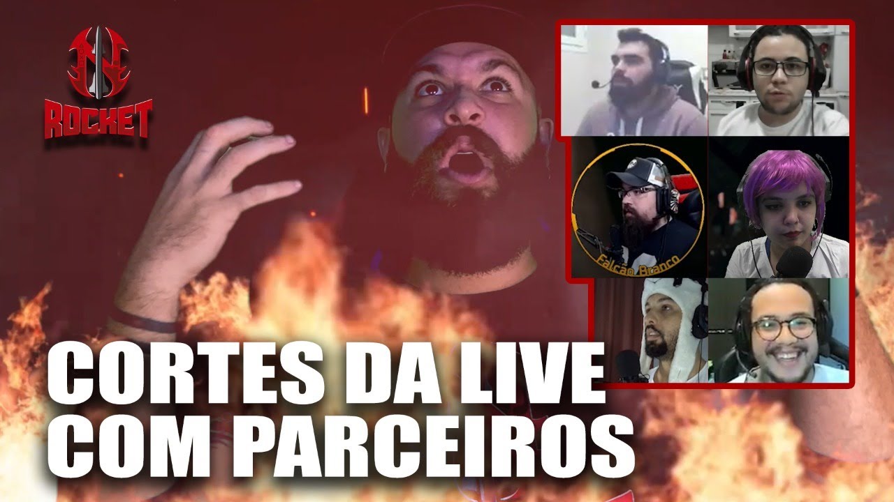 MELHORES MOMENTOS DAS LIVES - 21 (STREAMERS PARCEIROS) - YouTube