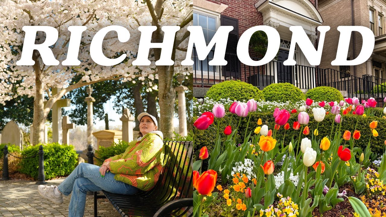3 Best Places to Visit in Spring 🌸 in Richmond, VA - YouTube