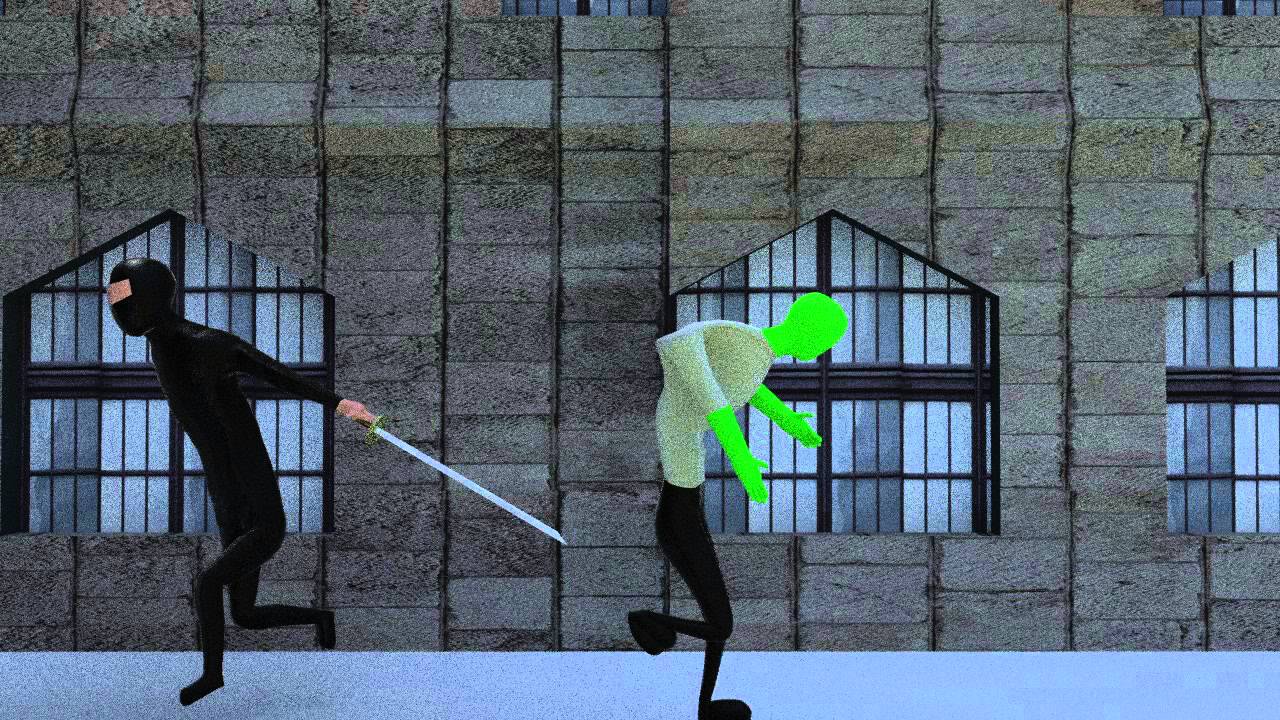 ZOMBIE ATTACK (Blender short animation) - YouTube