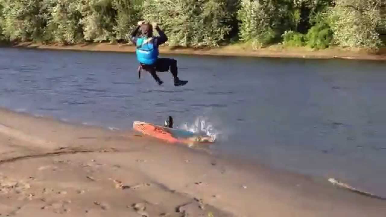 Sand Kiting - YouTube