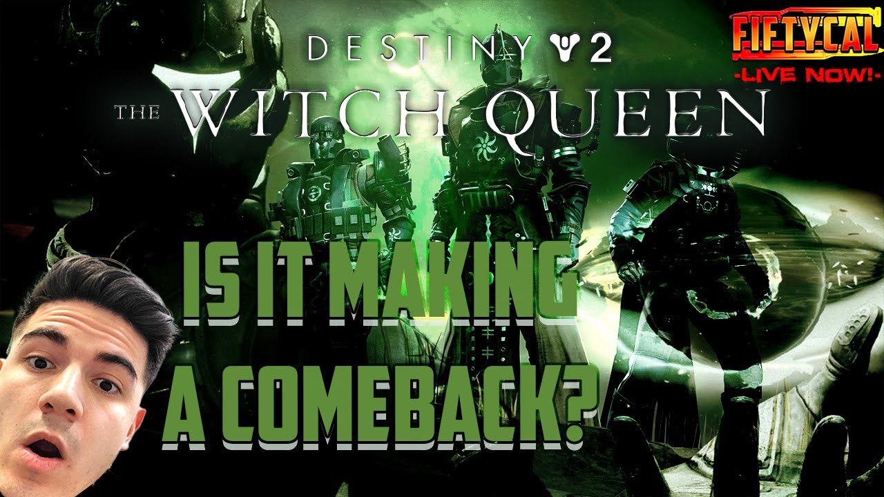 Returning to D2 for Witch Queen (Warning, Noob status) - YouTube