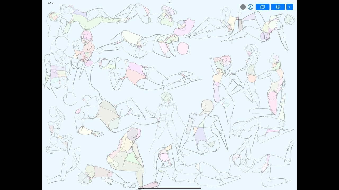 日課 https://quickposes.com 2024/08/29 - YouTube