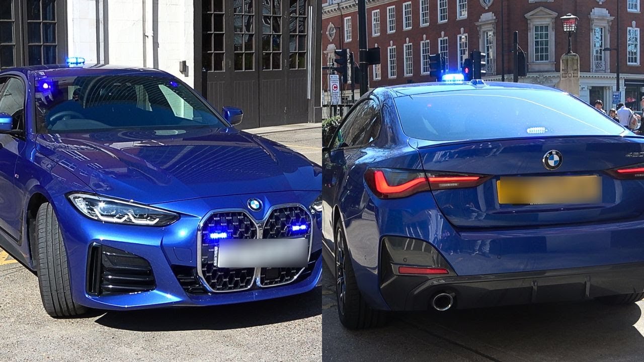 *BRAND-NEW* Unmarked London Fire Brigade Senior Officer NEW BMW 420d M ...