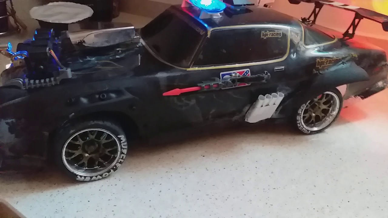 Rc mad max interceptor - YouTube
