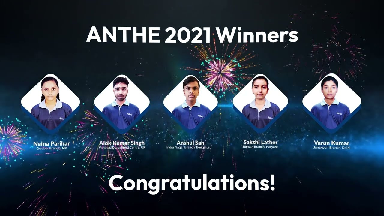 ANTHE Winners 2021 | Trip to NASA | Aakash BYJU'S - YouTube