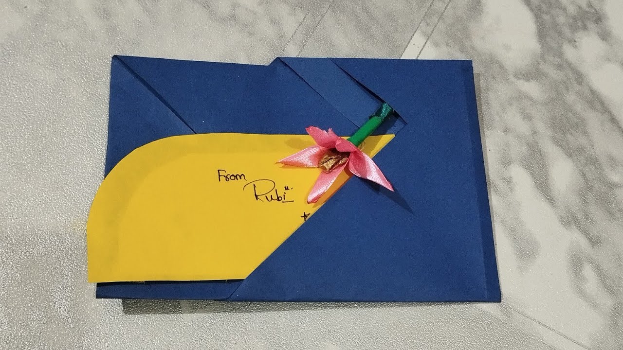 How to Make Paper Envelope | Simple and Easy Paper Envelope | Envelope ...