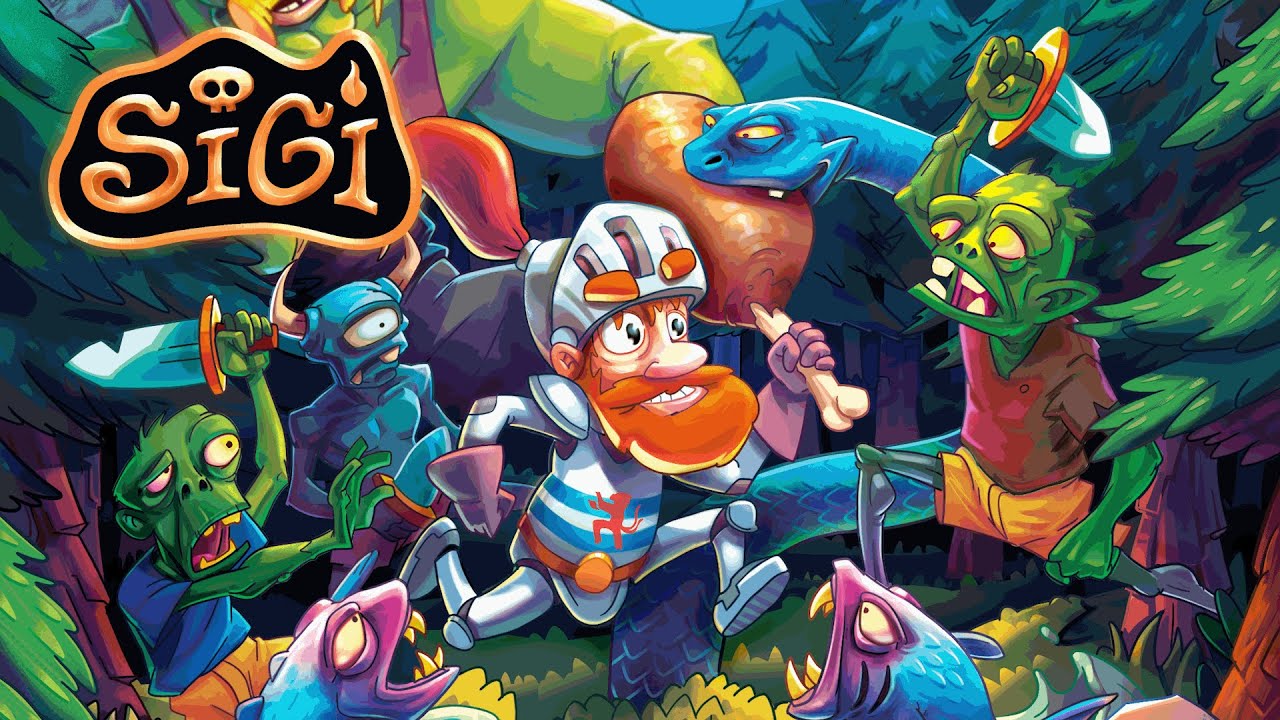 SIGI - Mario style game for the Intellivision Amico or Atari VCS? - YouTube