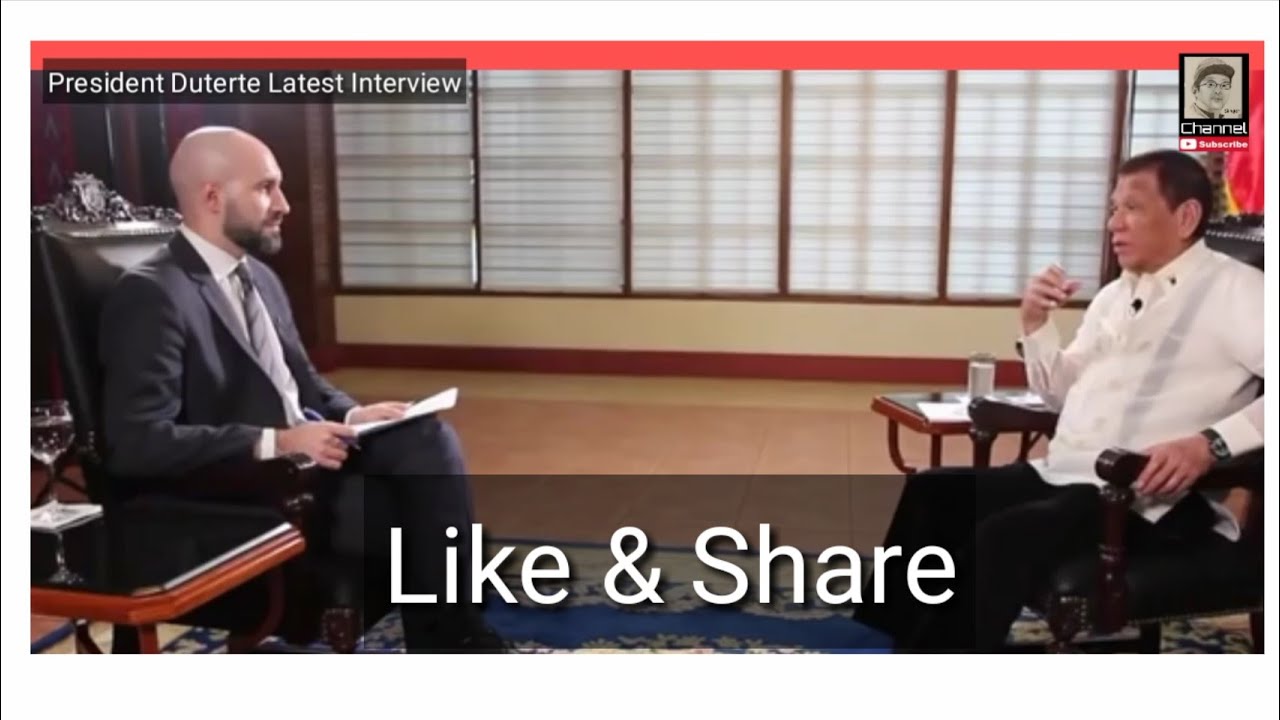President Duterte Latest Interview - YouTube