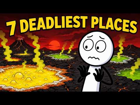 The 7 Deadliest Places on Earth (The Last One Kills You Without Touching You)