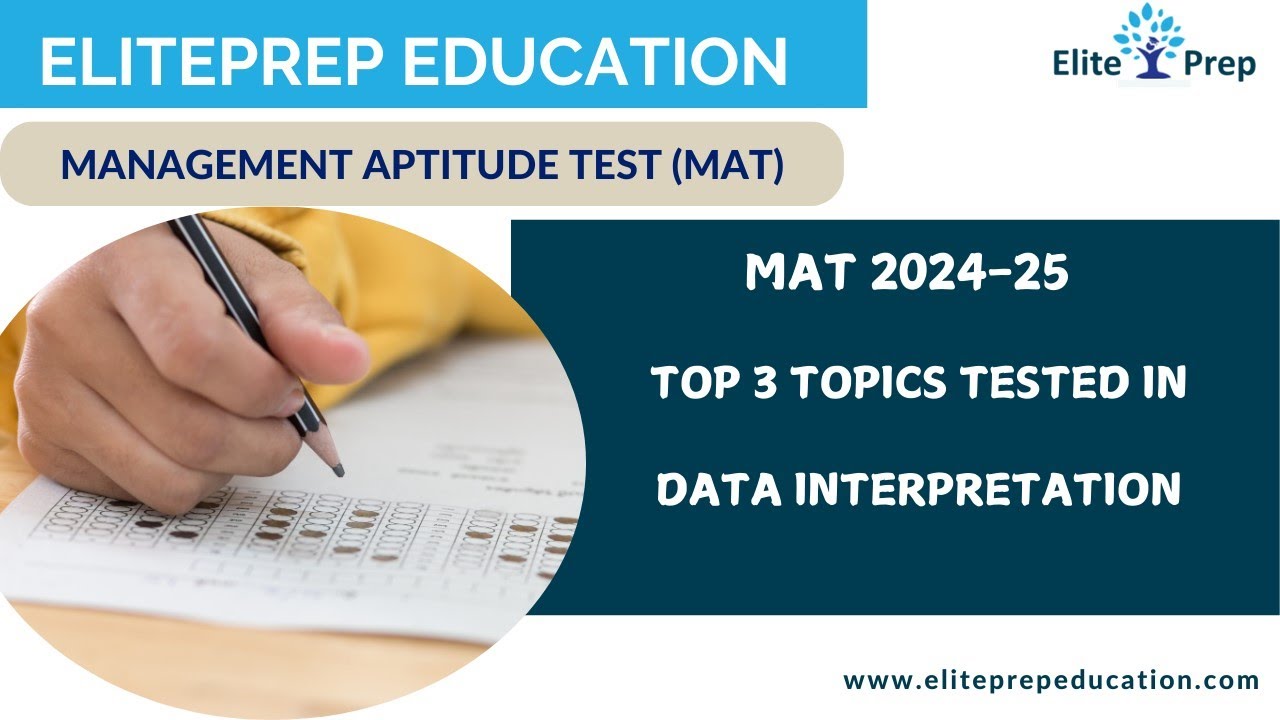MAT exam 2024-25 | Top 3 Topics Tested in MAT Data Interpretation | Top ...
