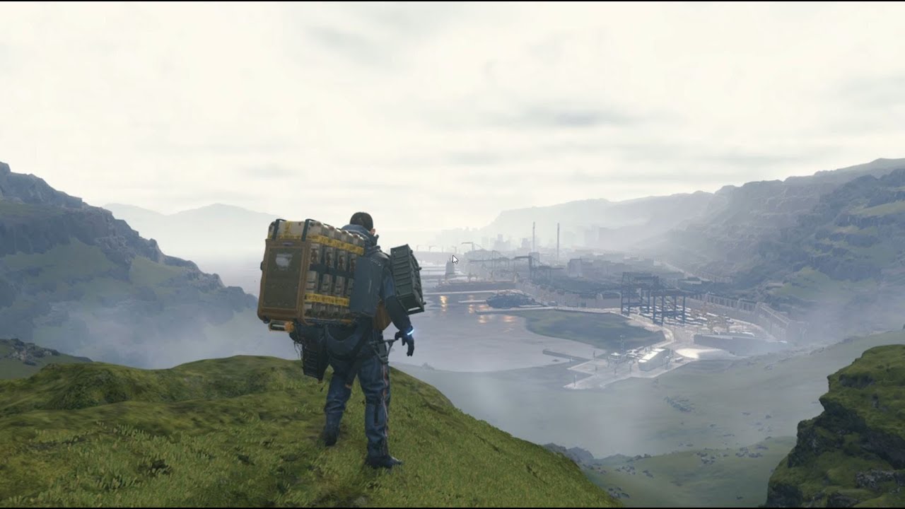 Death Stranding - Port Knot City Vista - YouTube
