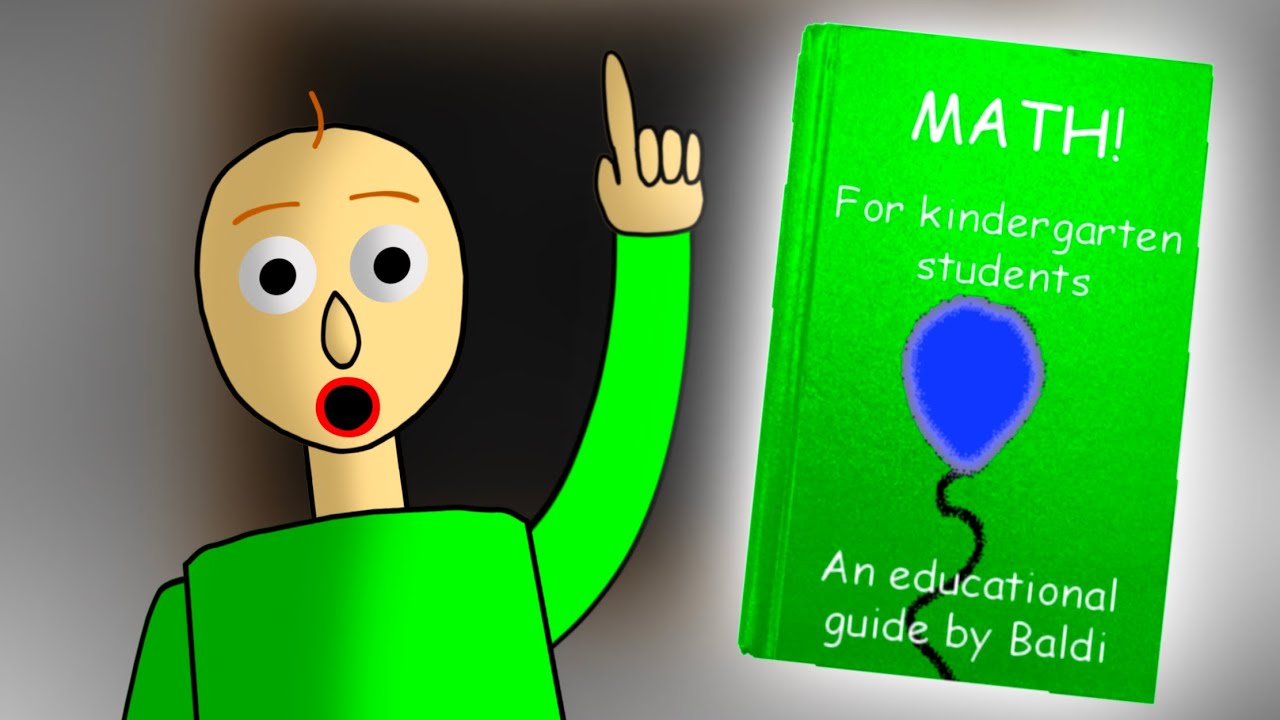 Baldi Shenanigans - Baldi Reads A Book - YouTube