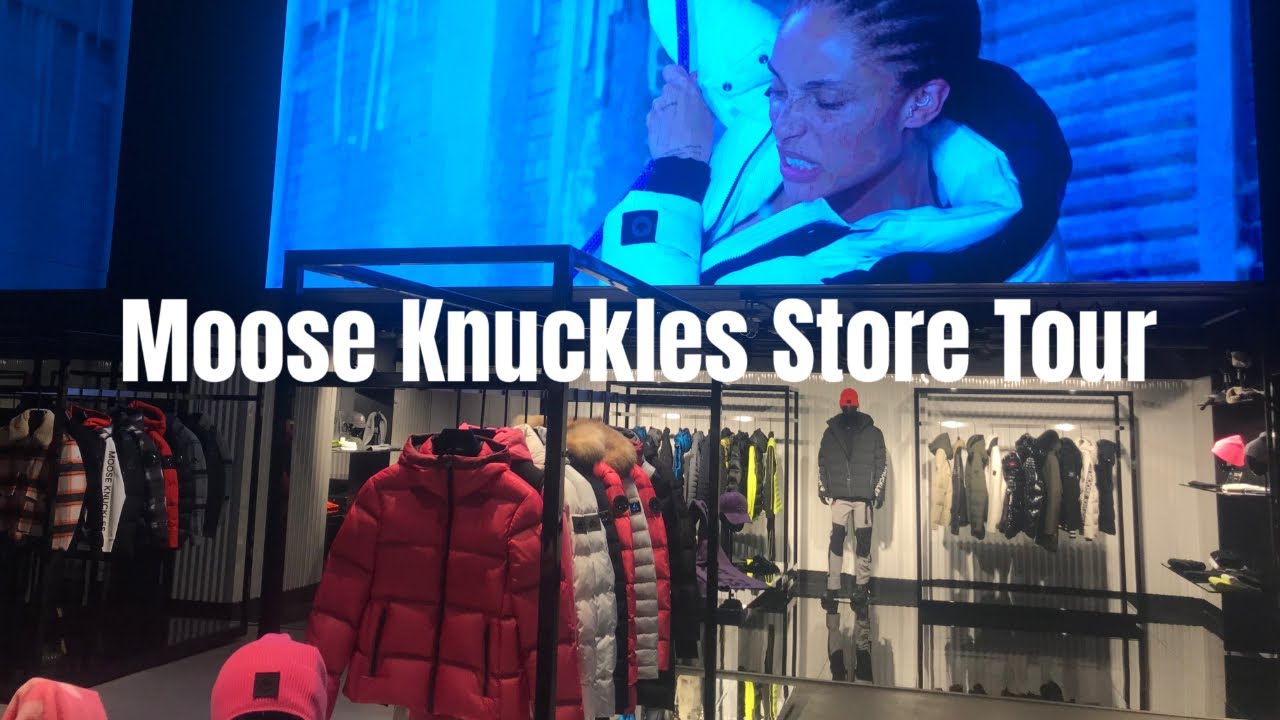 Moose Knuckles Store Tour - YouTube