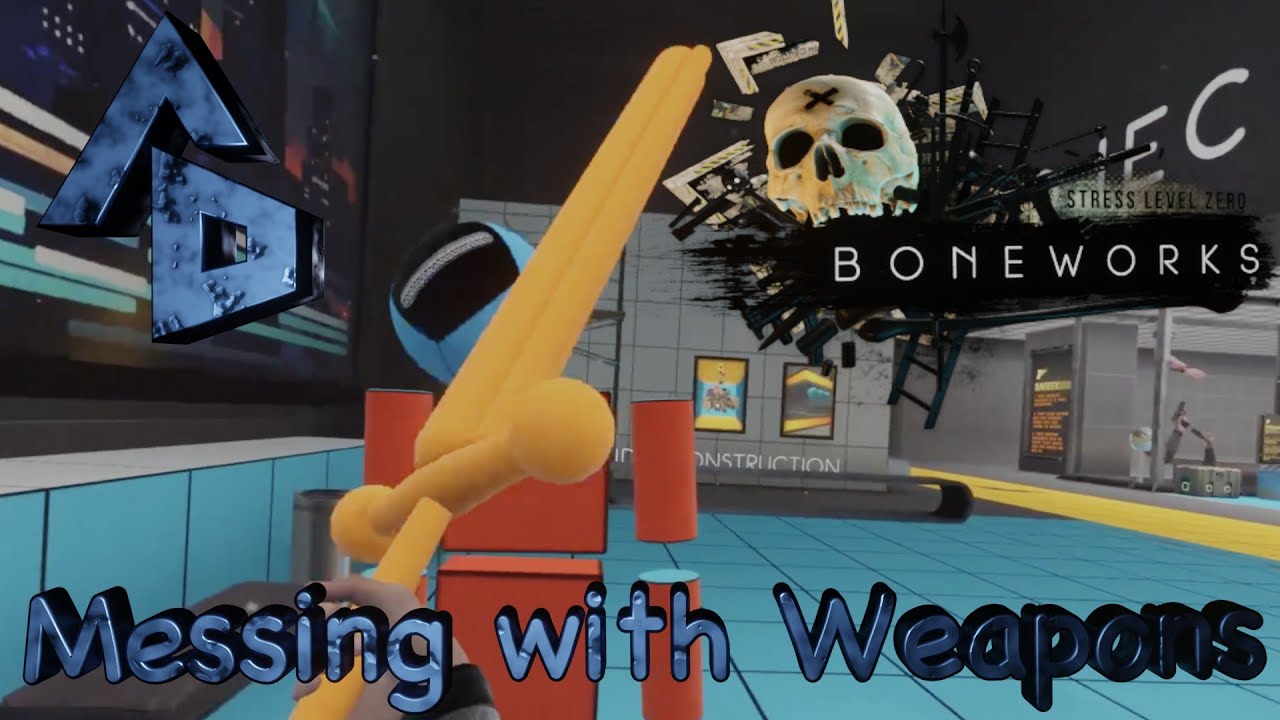 Boneworks: Messing with Weapons Physics in Virtual Reality - YouTube