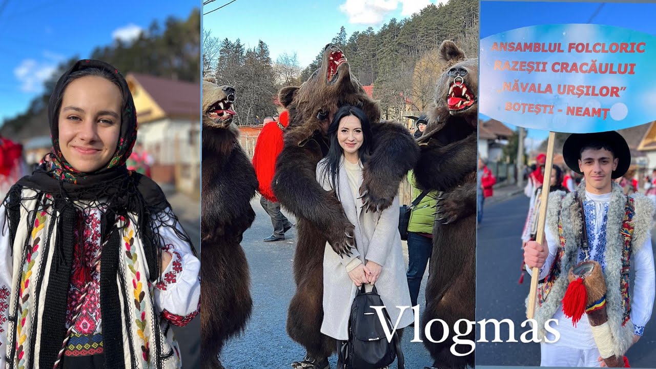 🎅🏻 VLOGMAS 🎅🏻 Festivalul de Datini și Obiceiuri Strămoșești de la ...
