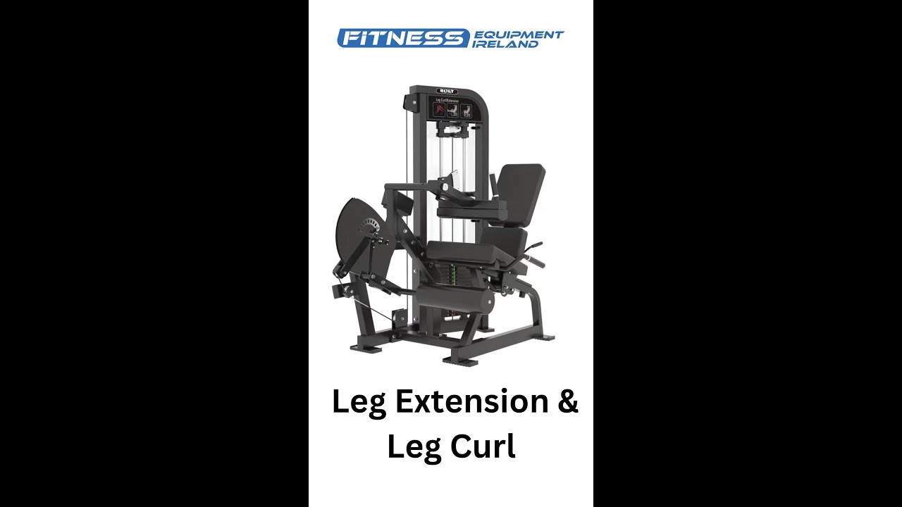 Bolt Strength Pro Series Leg Extension & Leg Curl: Targeted Leg ...