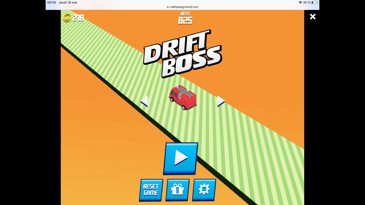 J’essaye de battre mon record #2 (drift boss) - YouTube