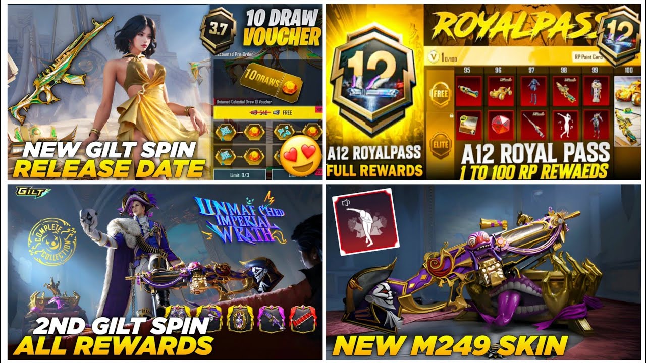 BIGGEST CHANGES 😱 NEW AKM UPGRADE SKIN | A12 BONUS PASS RELEASE DATE ...