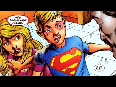 Superman Saves A Boy From His Abusive Father