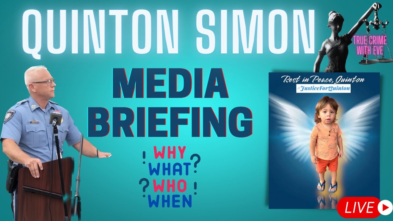 Quinton Simon: Media Briefing Coverage Live - YouTube