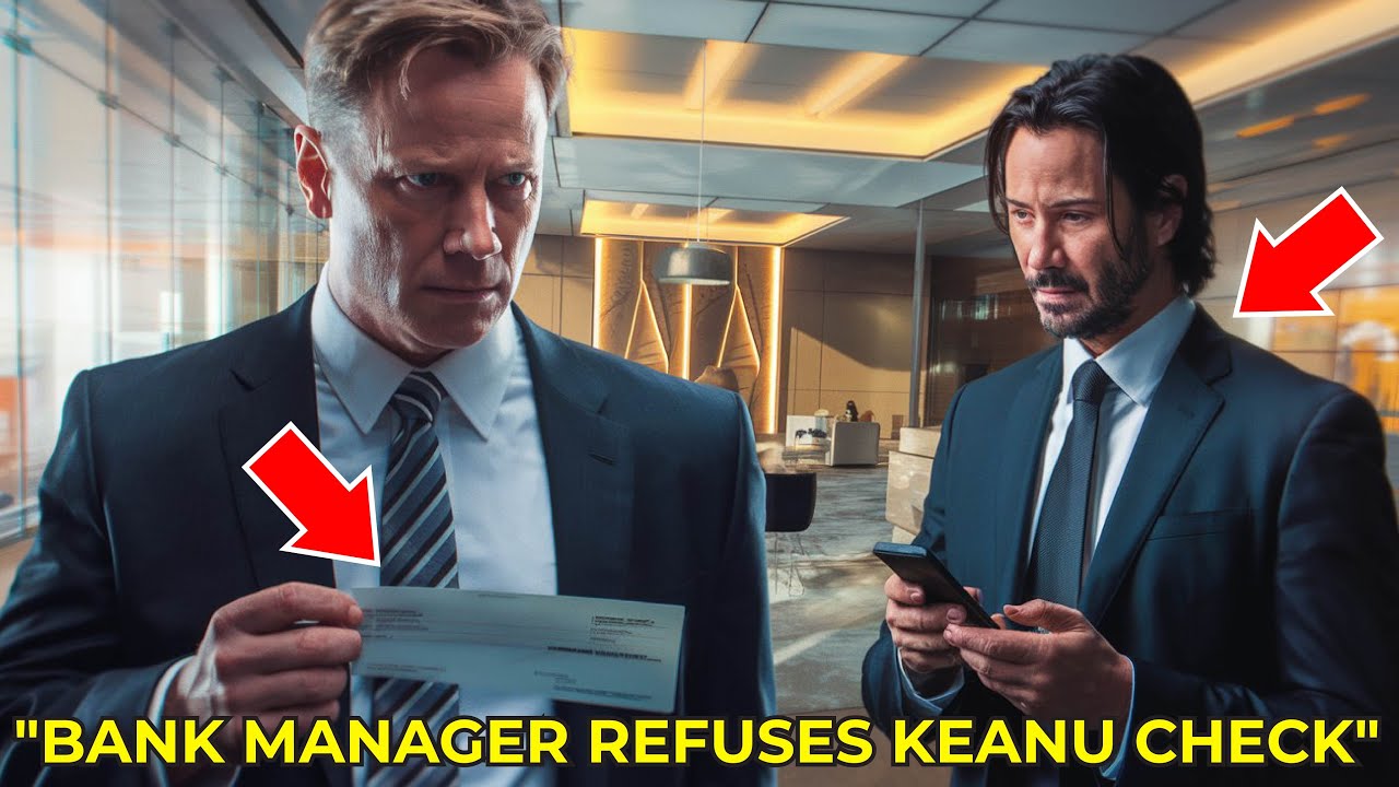 Bank Manager Refuses Keanu Reeves’ Check, Unaware He’s the Owner – A ...