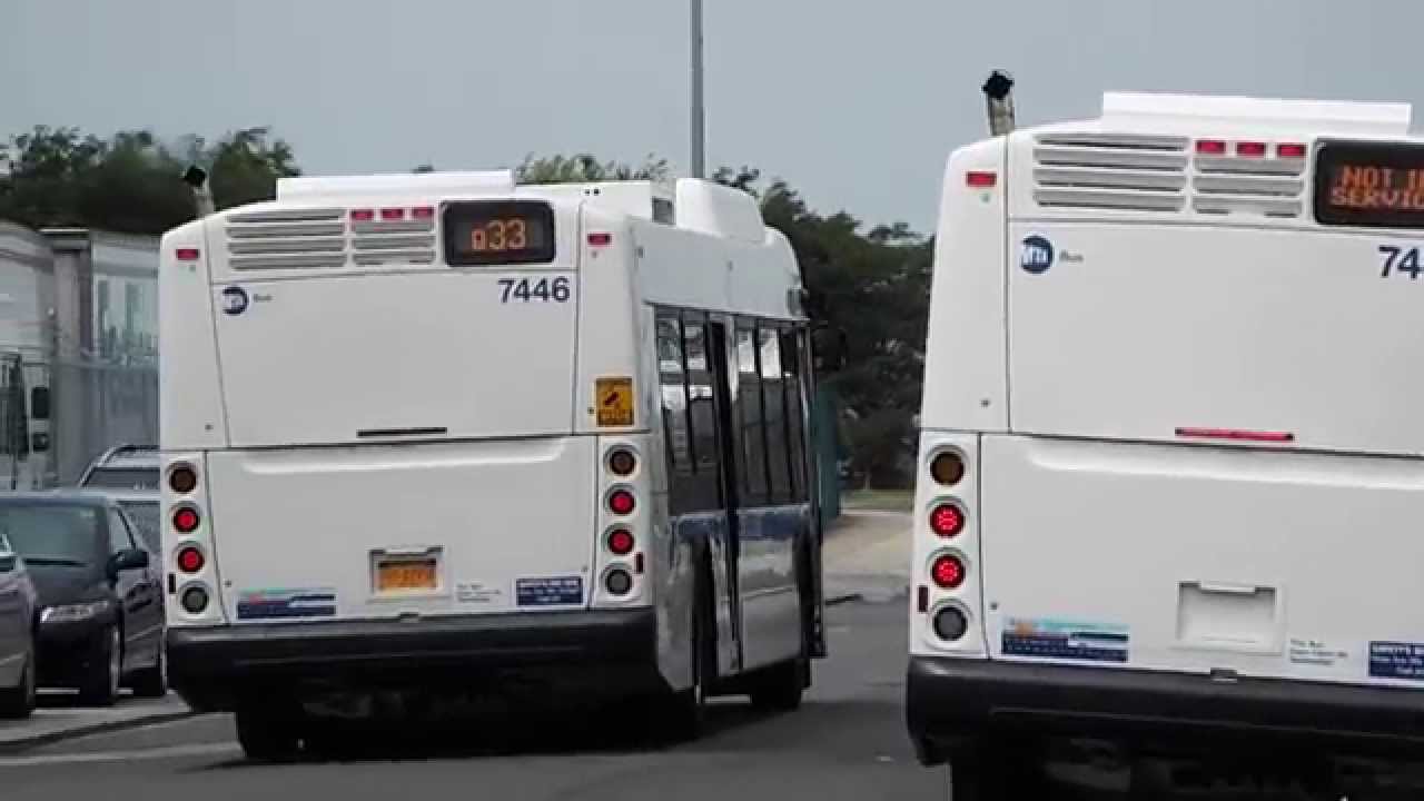 MTA Bus Co 2015 New Flyer XD40 "Xcelsior" 7446 on the Q33 @ LaGuardia ...