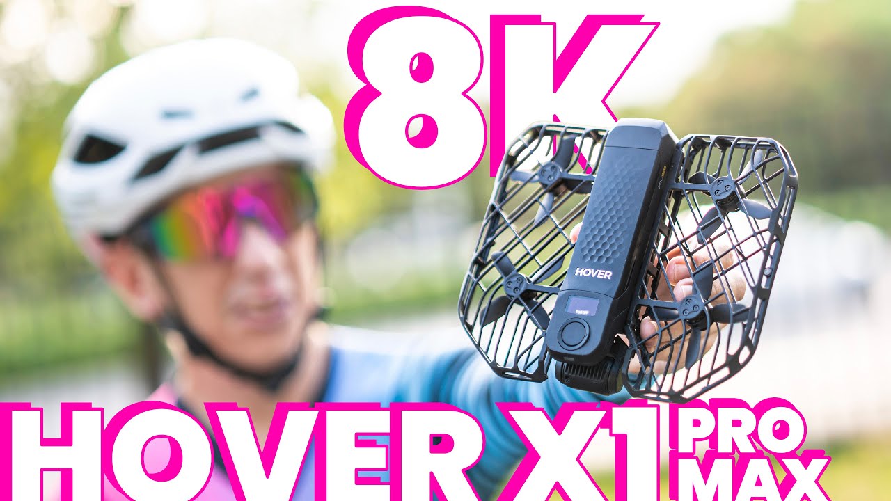 HOVERAir X1 ProMAX: 8K 42kph Drone: EPIC CYCLING FOOTAGE! First ...
