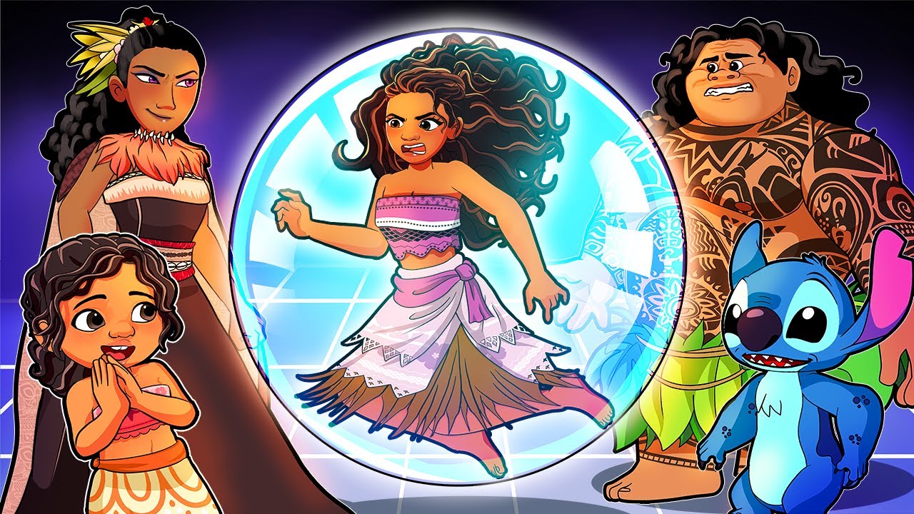 Stitch SAVE Moana! Te Fiti Returns the Heart of Moana- NEW TRAILER ...