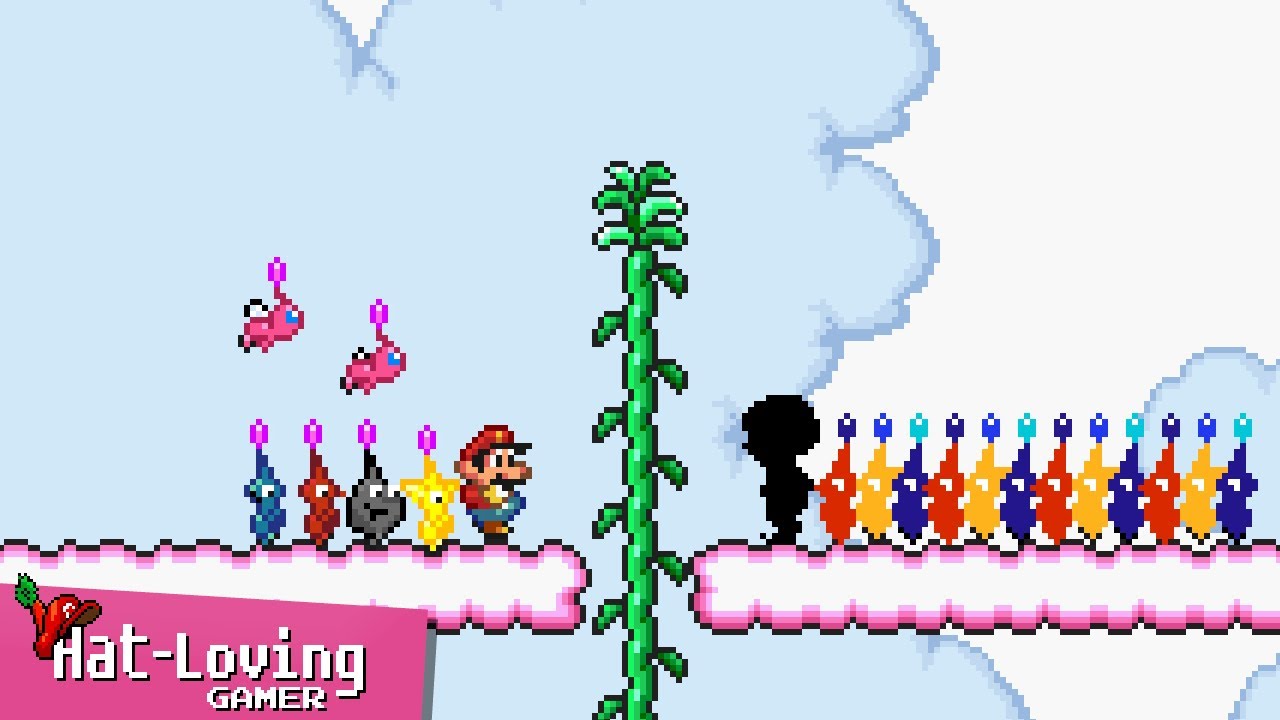 Pikmin... in Super Mario Bros 2! (Day 3) - YouTube