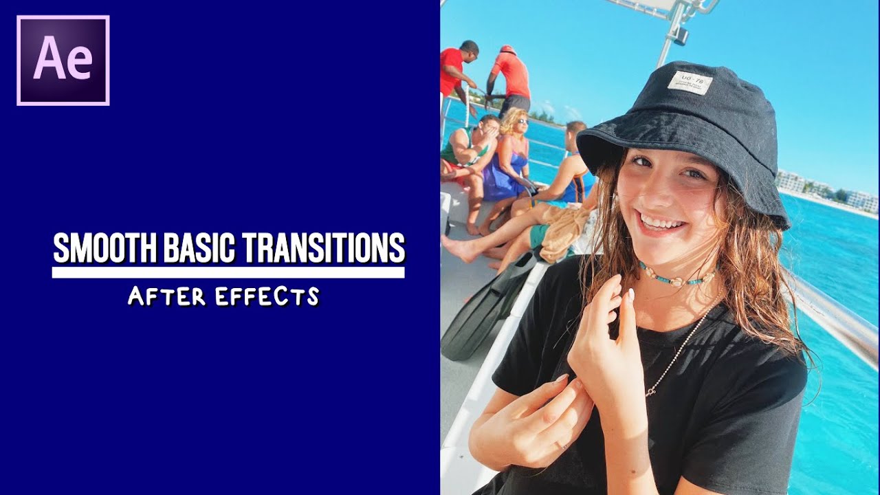 smooth basic transitions | after effects tut - YouTube