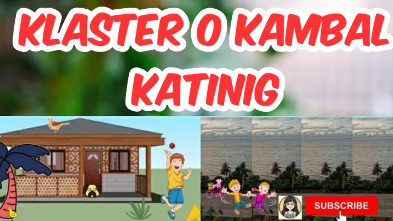 Salitang Klaster I Kambal Katinig - YouTube