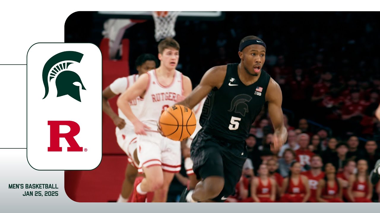 Michigan State Men's Basketball vs Rutgers | Cinematic Highlights | Jan ...