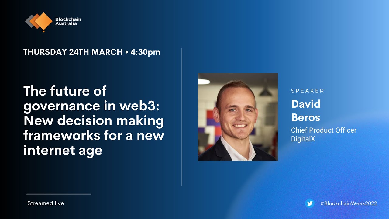 The future of governance in web3 New decision making frameworks for a ...