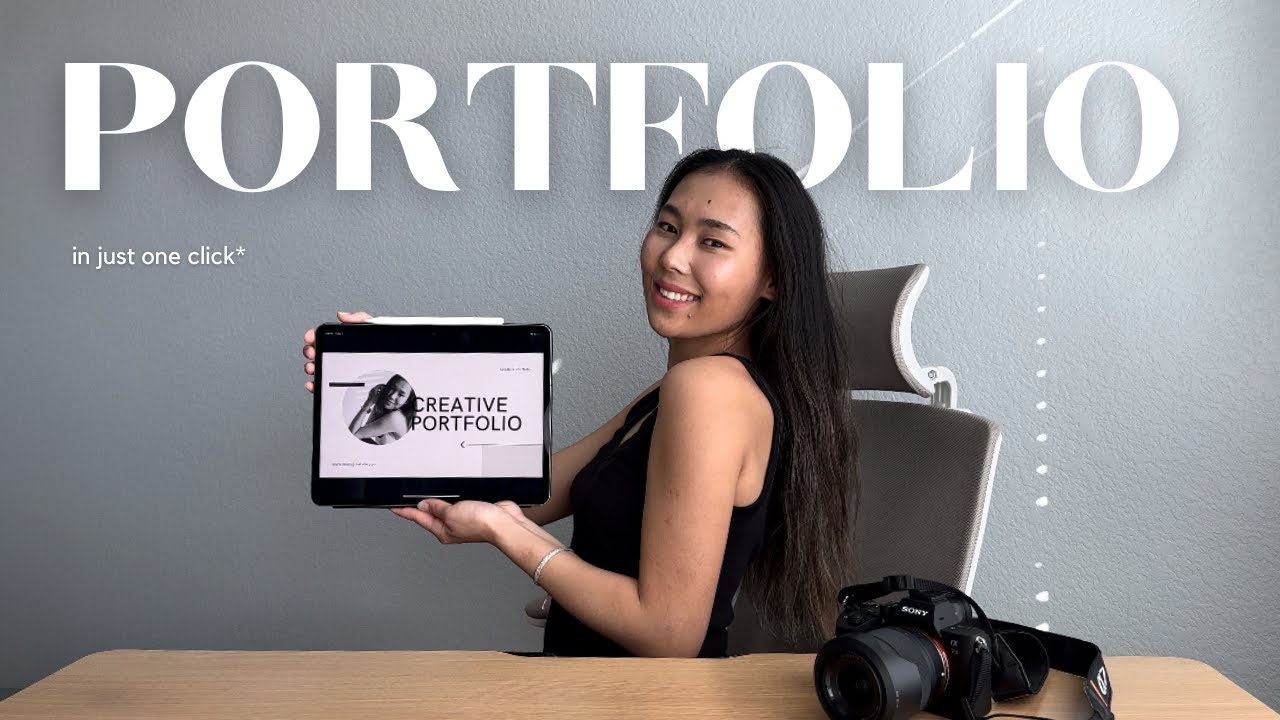 Professional Photography Portfolio in just one click - YouTube