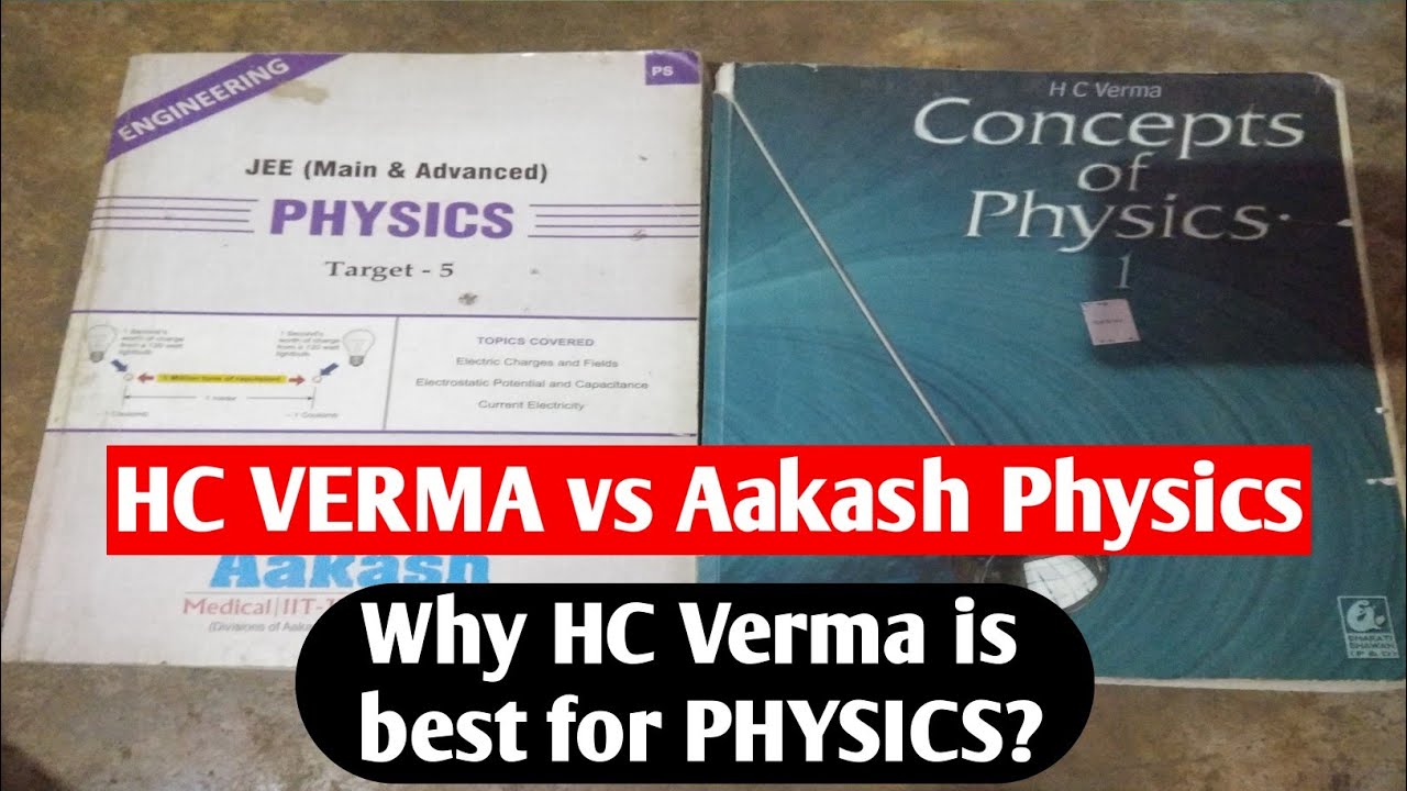 HC Verma book vs Aakash Physics book review - YouTube