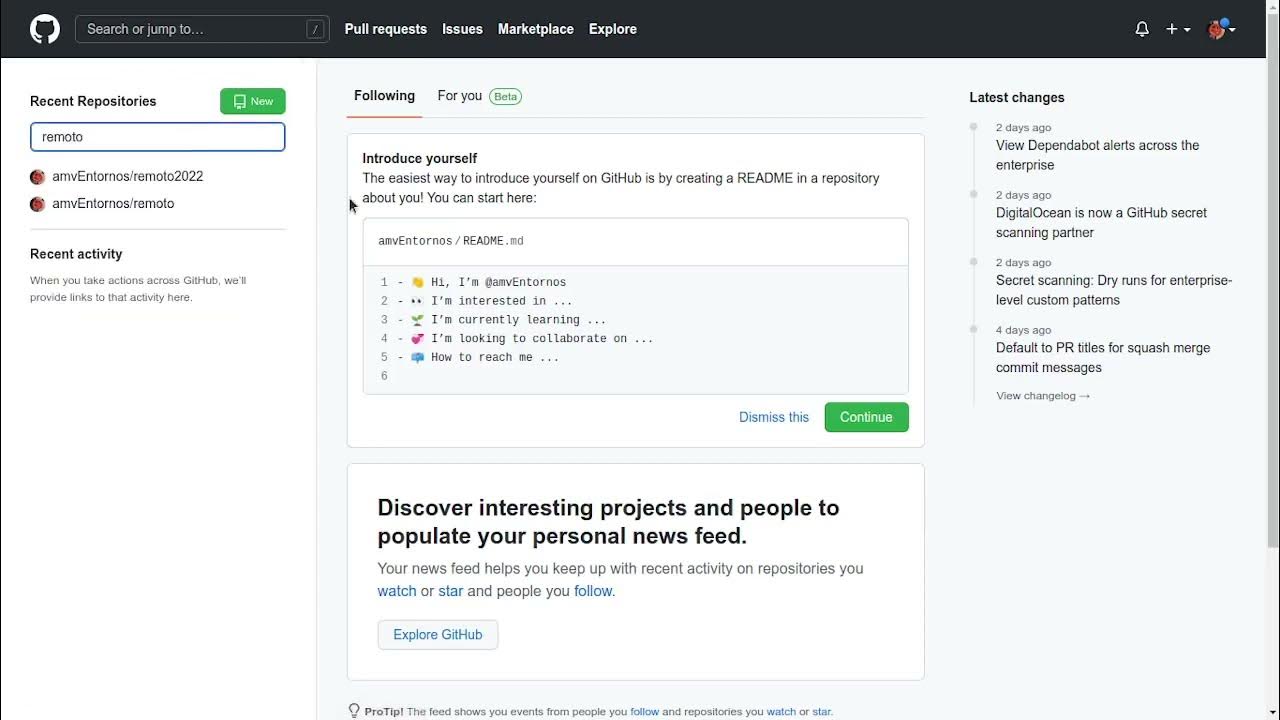 Github - Cambiar la visibilidad de un repositorio - de privado a ...