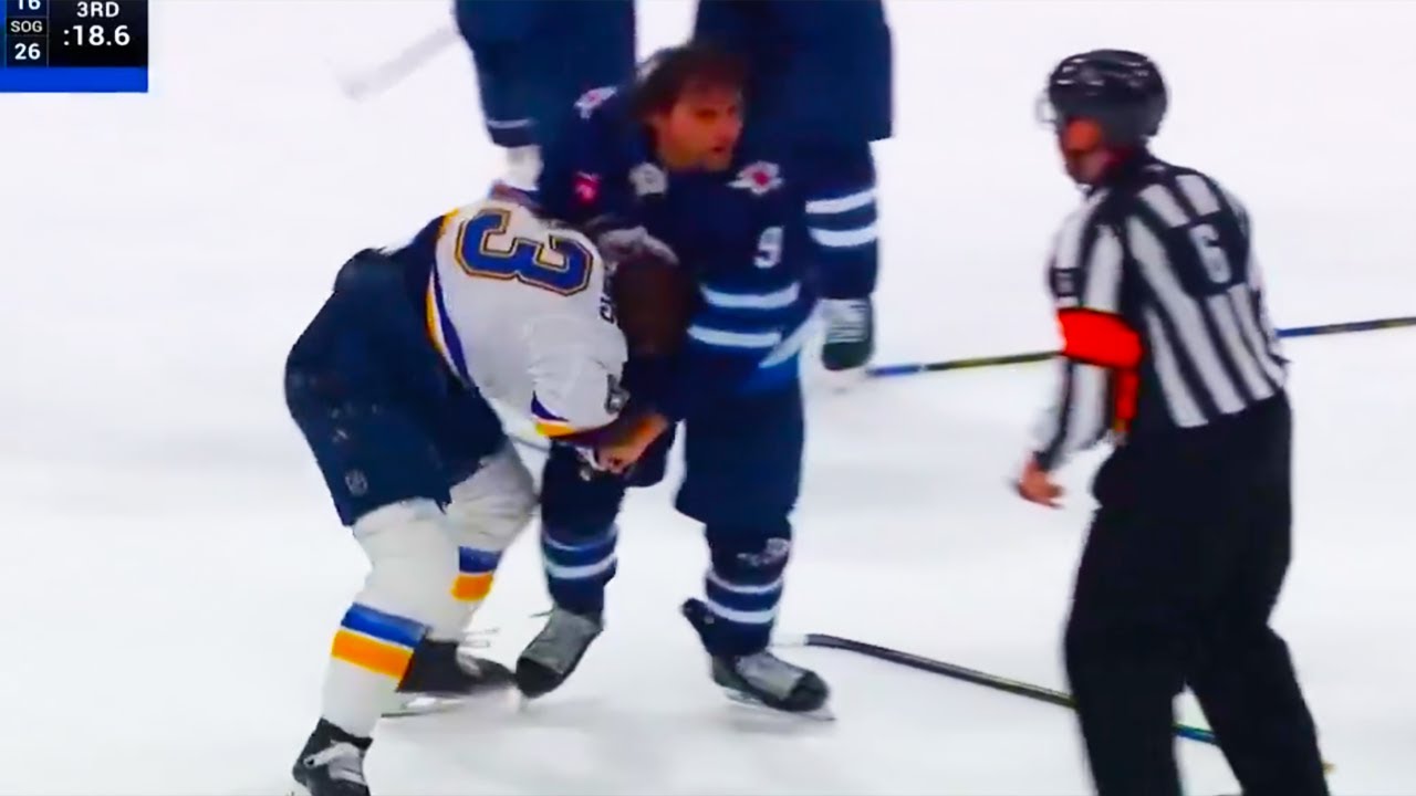 Alex Iafallo Jake Neighbours, Mark Scheifele, Faulk, Buchnevich Fight ...