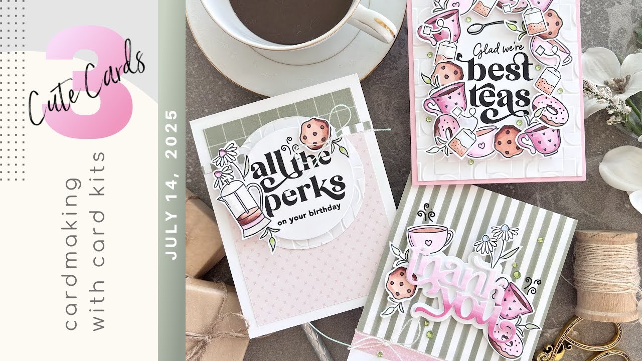 Step-by-Step Card Making with the Simon Says Stamp August 2025 Card Kit ...
