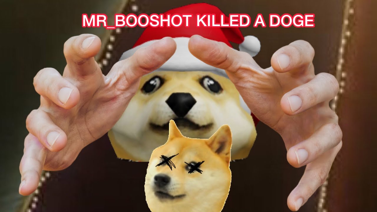 Mr_Booshot pushed a doge in the glass bridge game in roblox squid game ...