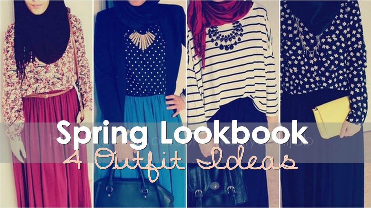 LOOKBOOK | 4 Spring Outfit Ideas - YouTube