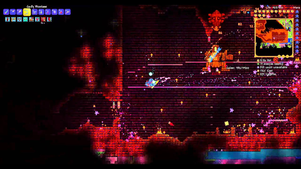 Phantasm Terraria Bow - YouTube