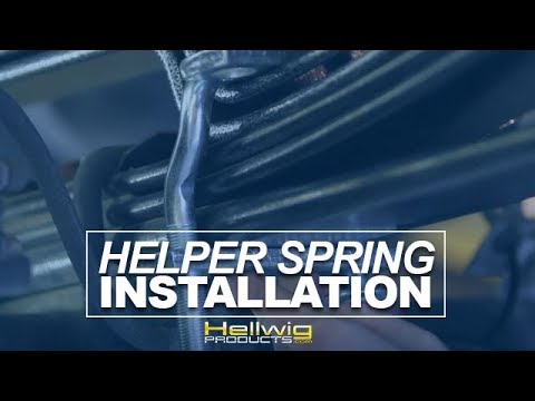 Hellwig Helper Spring Installation - YouTube