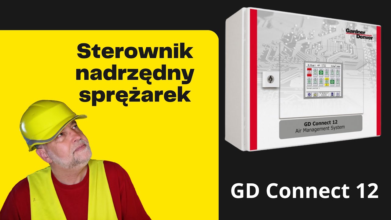 Sterownik nadrzędny sprężarek GD Connect 12 www.sprezarki.com.pl TSSP ...