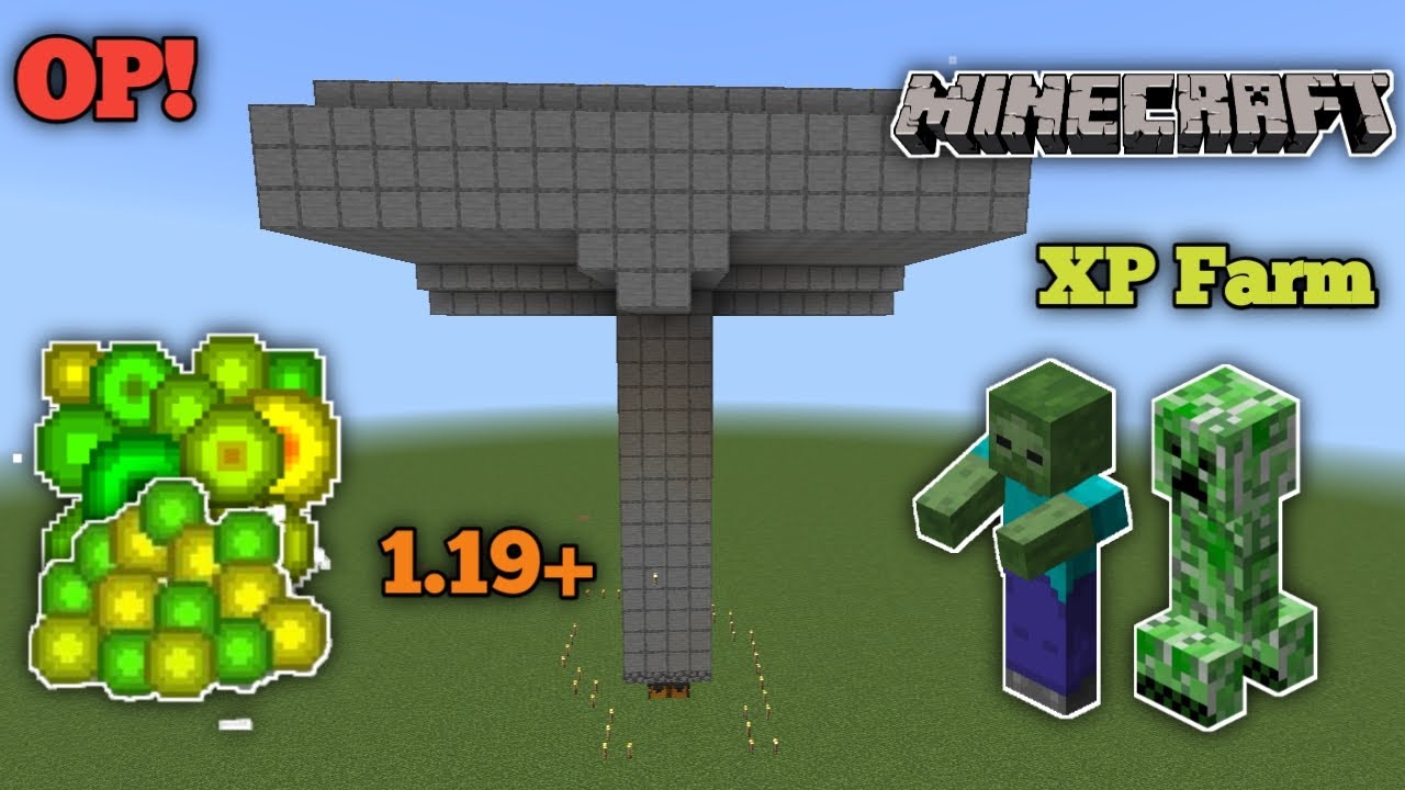 Best 😱 And Easy 1.19 XP Farm For Minecraft Pocket/Bedrock Edition ...