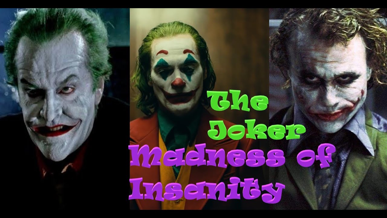The Joker Madness of Insanity Edit - YouTube